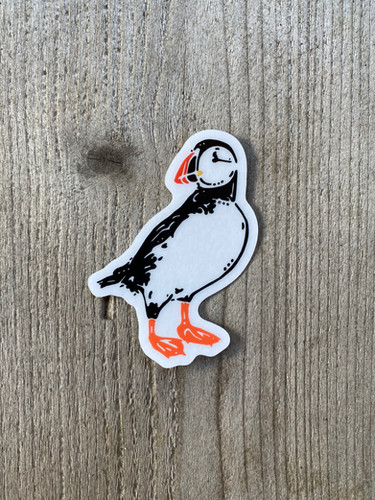 Atlantic Puffin Sticker | Shapes In Nature