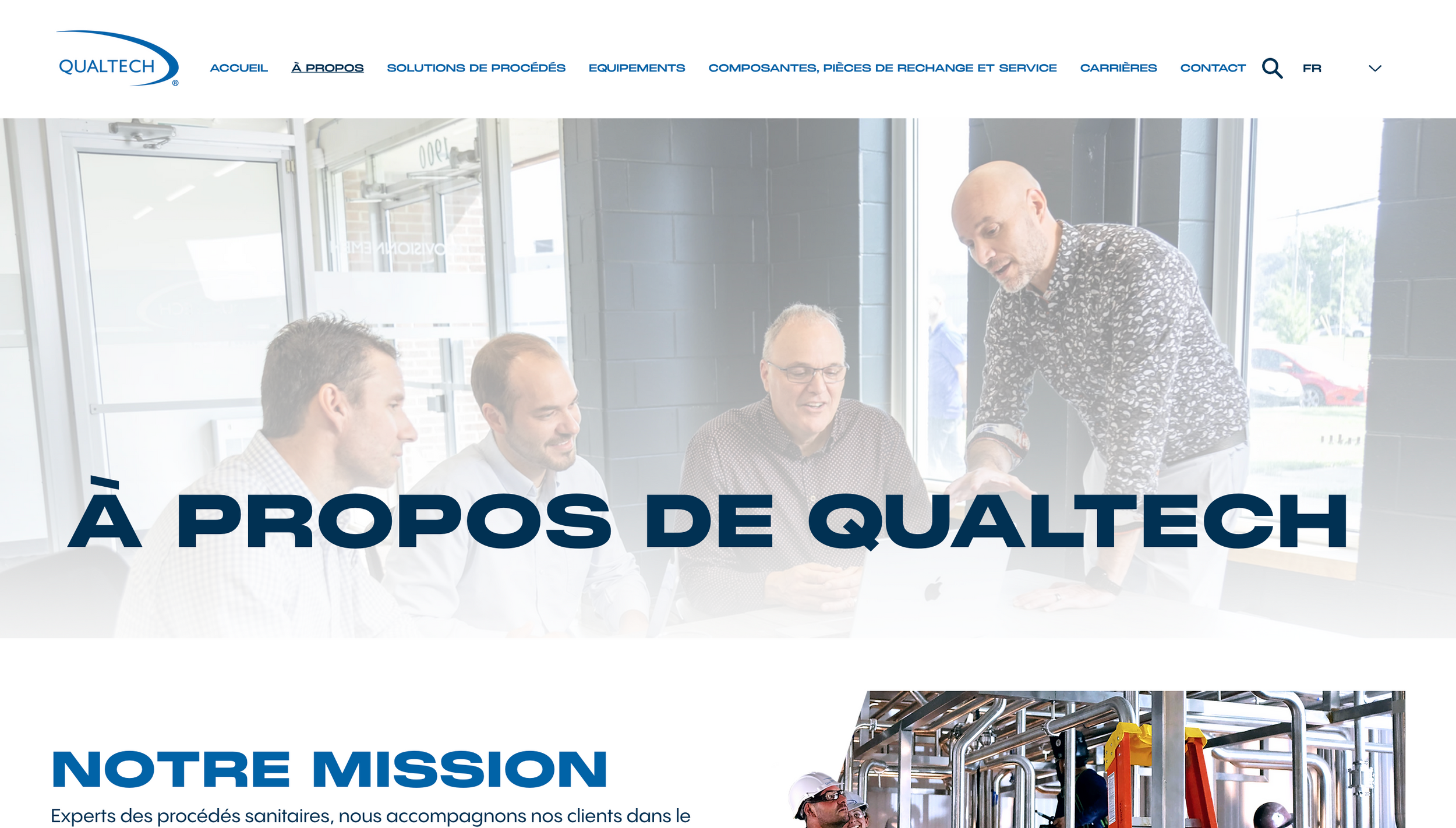 L'excellen en equipement et solutions certifiées | Groupe Qualtech