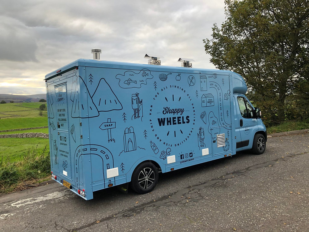 The Empire Strikes Shap! Second Van for Award Winning Chippy!