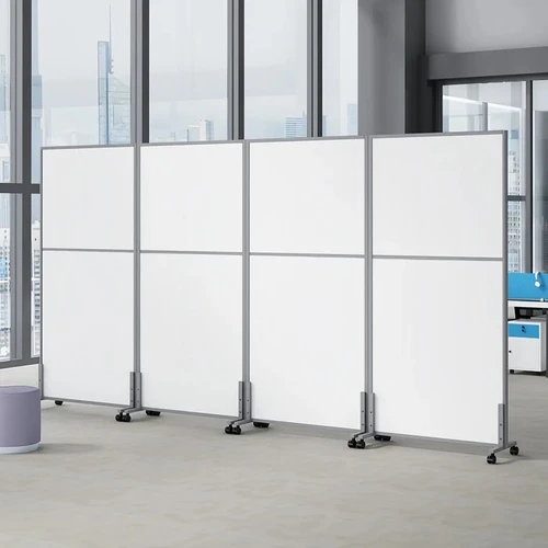 Portable Office Cubicle Partition – Temporary Divider Wall Panel System ...