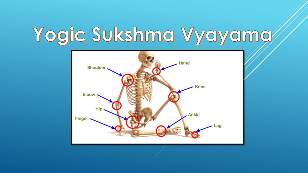Activating Your Joints with Yogic "Sukshma Vyayama"
