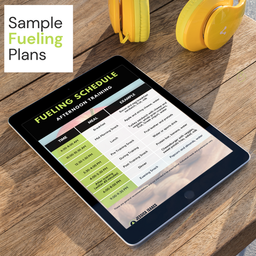 Sample Fueling Plans | Jessica Sports RD