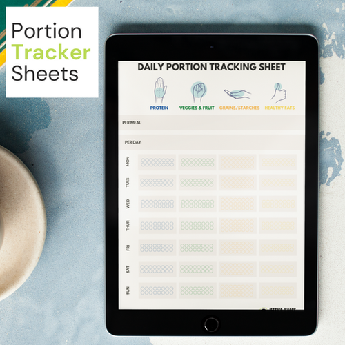 Portion Tracker Sheets | Jessica Sports RD
