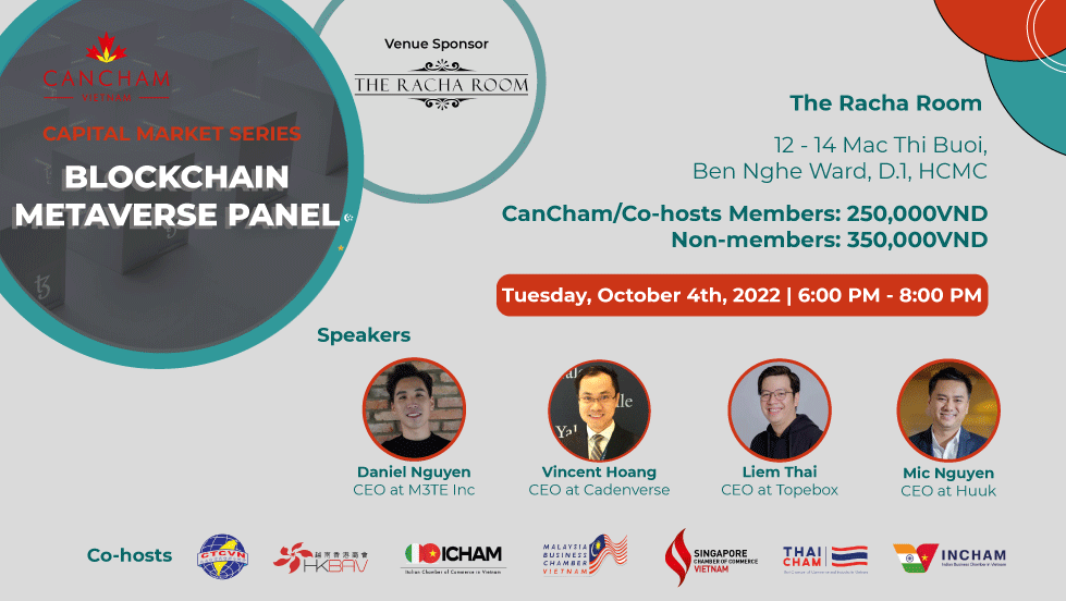 Capital Market Series: Blockchain - Metaverse Panel | CanCham