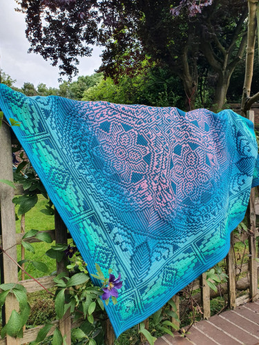 Roman Mosaic Throw | AdO crochet