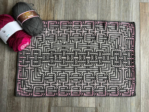 Weave Lap Throw | AdO crochet