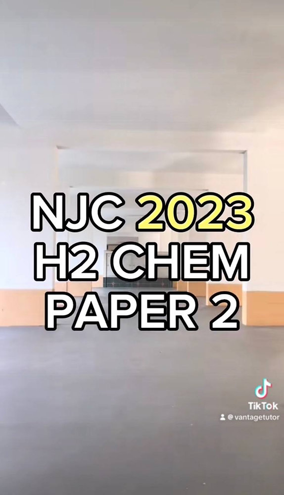 National JC 2023 H2 Chemistry Paper 2