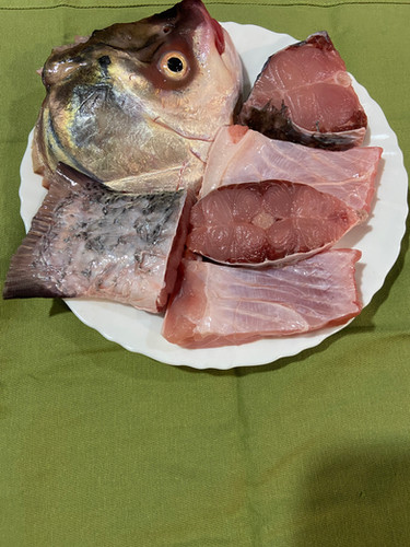 Buy Catla (Katla) Fish - Large (1500-2000gm) Curry Cut কাতলা মাছ Fresh ...
