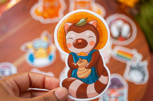 Tanuki - Sticker | Atelier Kozokou
