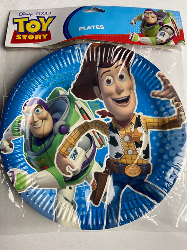 Toy Story Plates 8 Pack | CCEvents.Shop