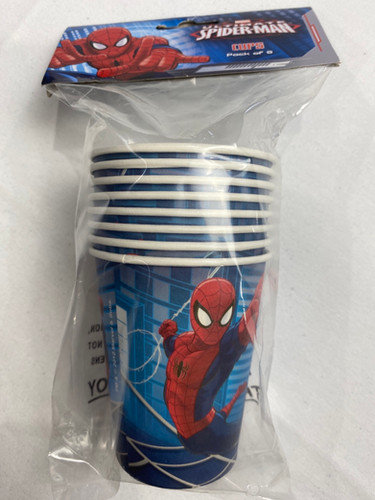 Spider-Man Cups 8 Pack | CCEvents.Shop
