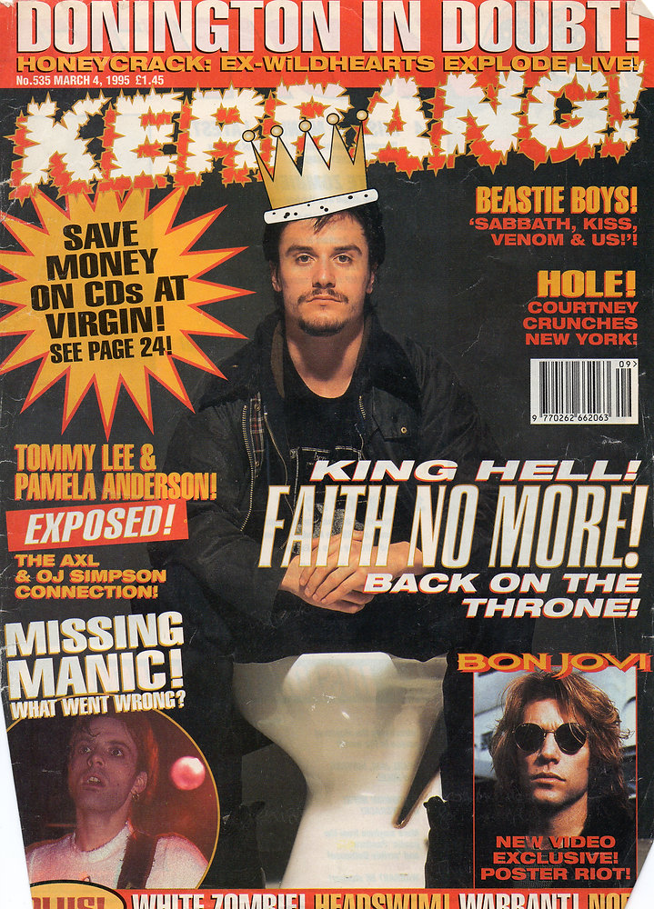 Kerrang! | March 4th 1995 | Issue 535