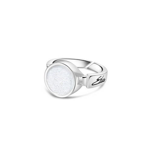 Arctic Circle Ring - Svalbard Ice White | ellenkvam