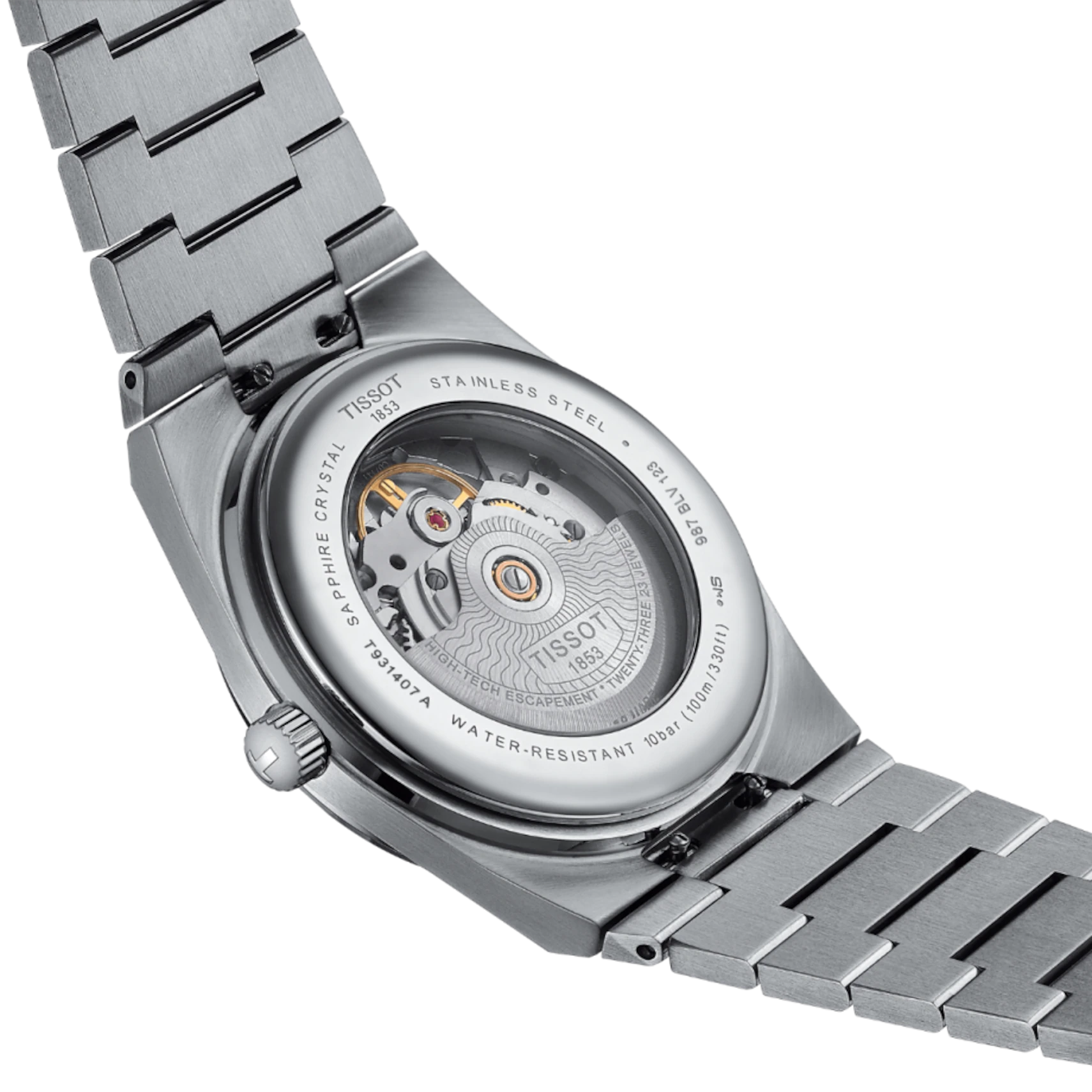 TISSOT PRX POWERMATIC 80 STEEL & 18K GOLD BEZEL | Diamantaire Cherbaka