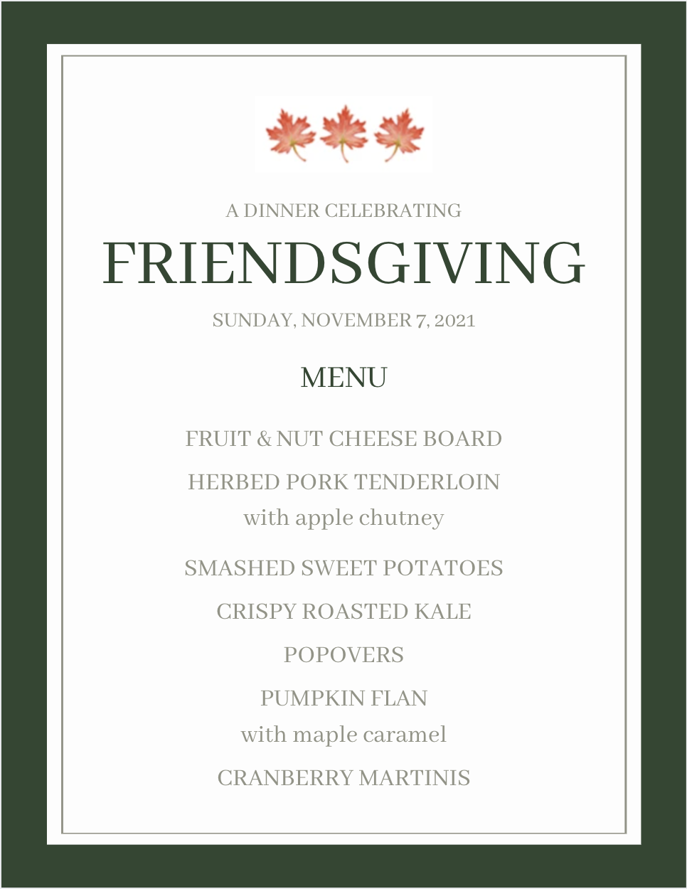 Friendsgiving Part 1: How to Host