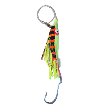 771-3 Halibut Double Skirt Tiger Prawn | rite-angle-fishing