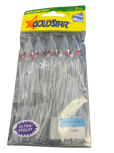 Yamashita Golden Bait Octopus O197R - "jelly fish" | rite-angle-fishing
