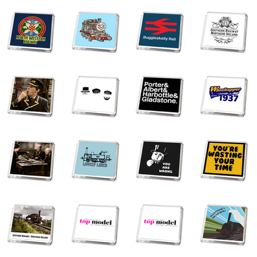 Railway Fridge Magnets - Designs 1 - 16 | PhotograFix