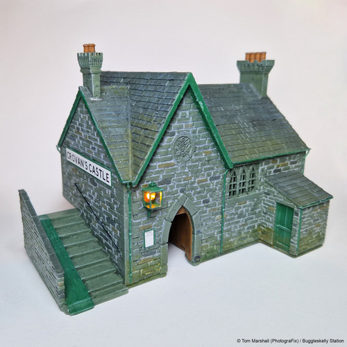 Crovan's Castle Station - Stone Railway Building- Standard or Narrow ...