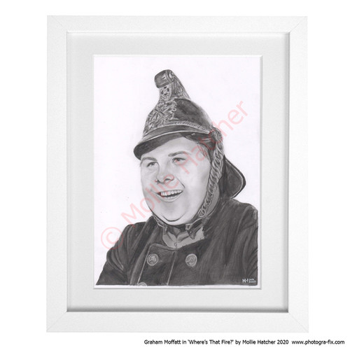 Graham Moffatt in 'Where's That Fire?' by Mollie Hatcher - Print ...