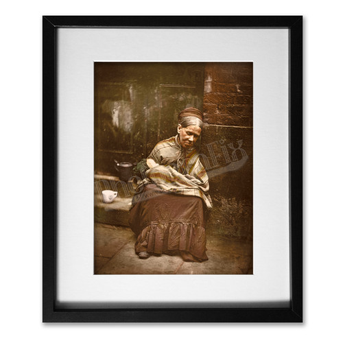 Poor Woman 'Crawler' with Baby (Victorian London 1877) | PhotograFix