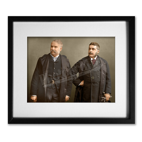 Gilbert and Sullivan (G&S) Colourised Portraits | PhotograFix