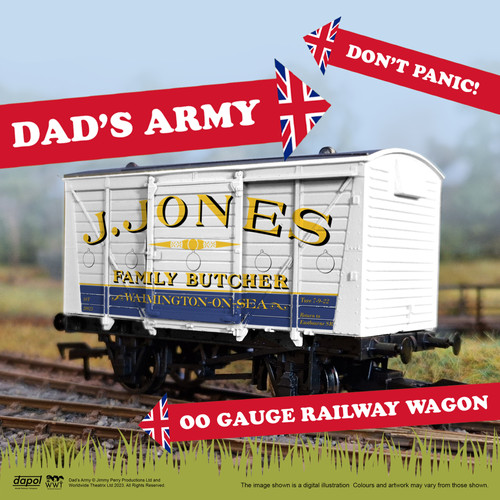 Dad's Army - Jack Jones Butcher - Model Railway Wagon - OO Gauge ...