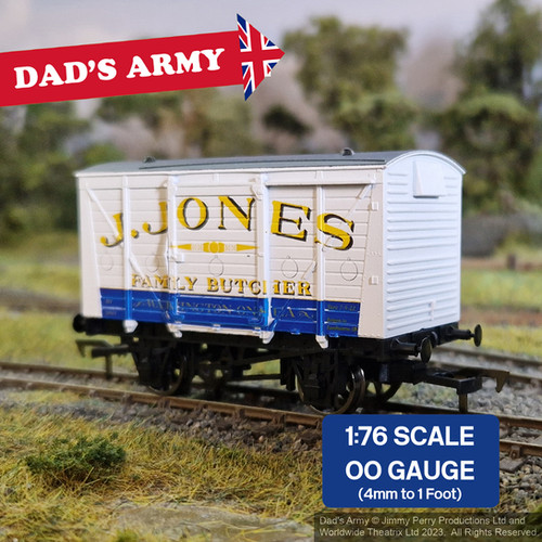 Dad's Army - Jack Jones Butcher - Model Railway Wagon - OO Gauge ...
