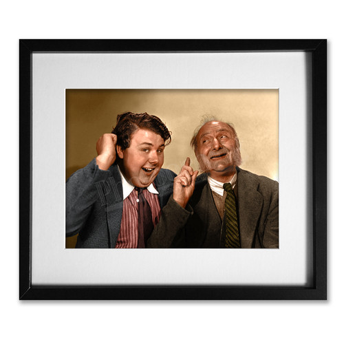 Moore Marriott & Graham Moffatt - Colourised Print/Canvas | PhotograFix