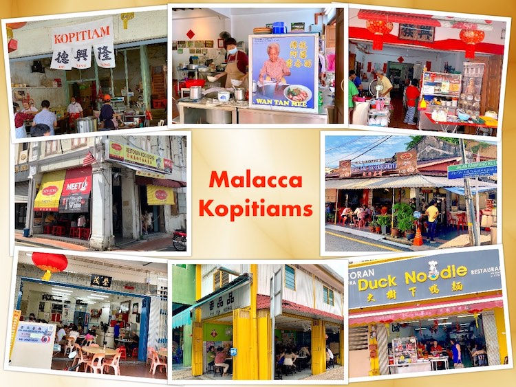Malacca Eats: 7 Kopitiams for Traditional Local Eats @ Melaka Old Town