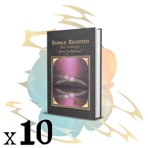 RETAILERS BUNDLE: RIDDLE REGISTER: The Ultimate Book of Riddles ...