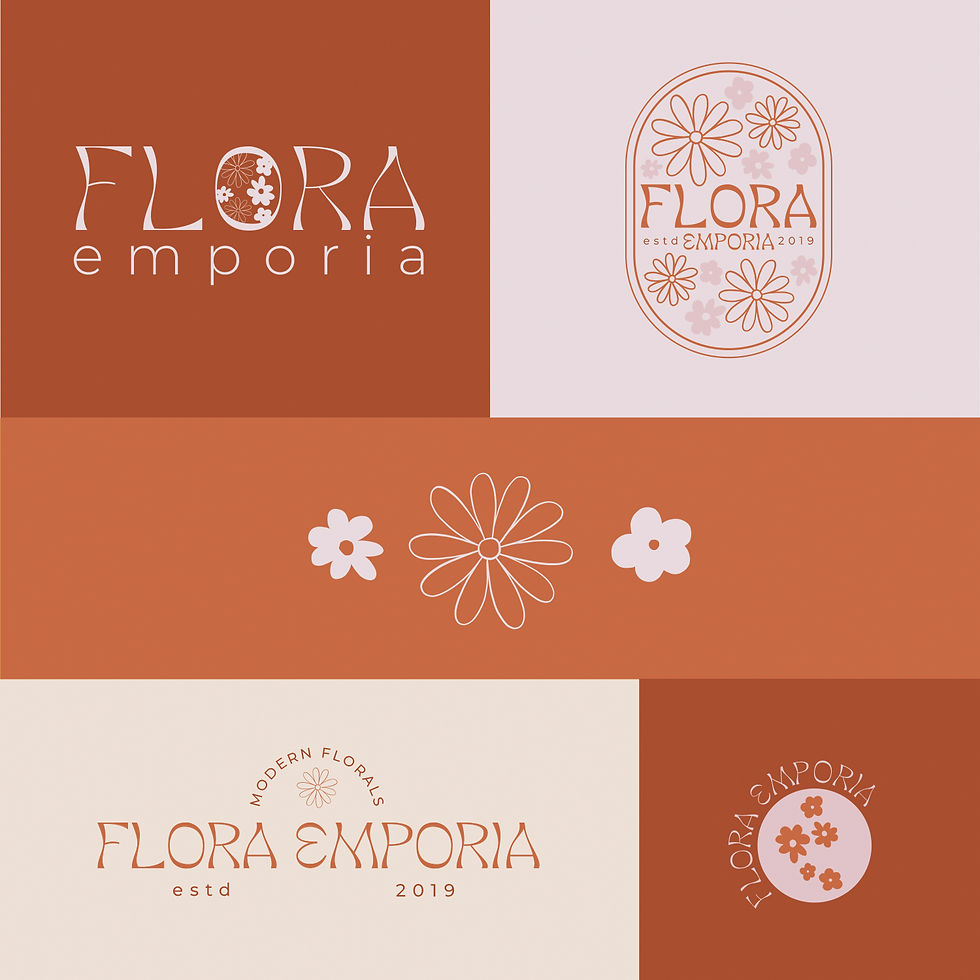 Retro Flower Brand Toolkit | The Wonderbrand