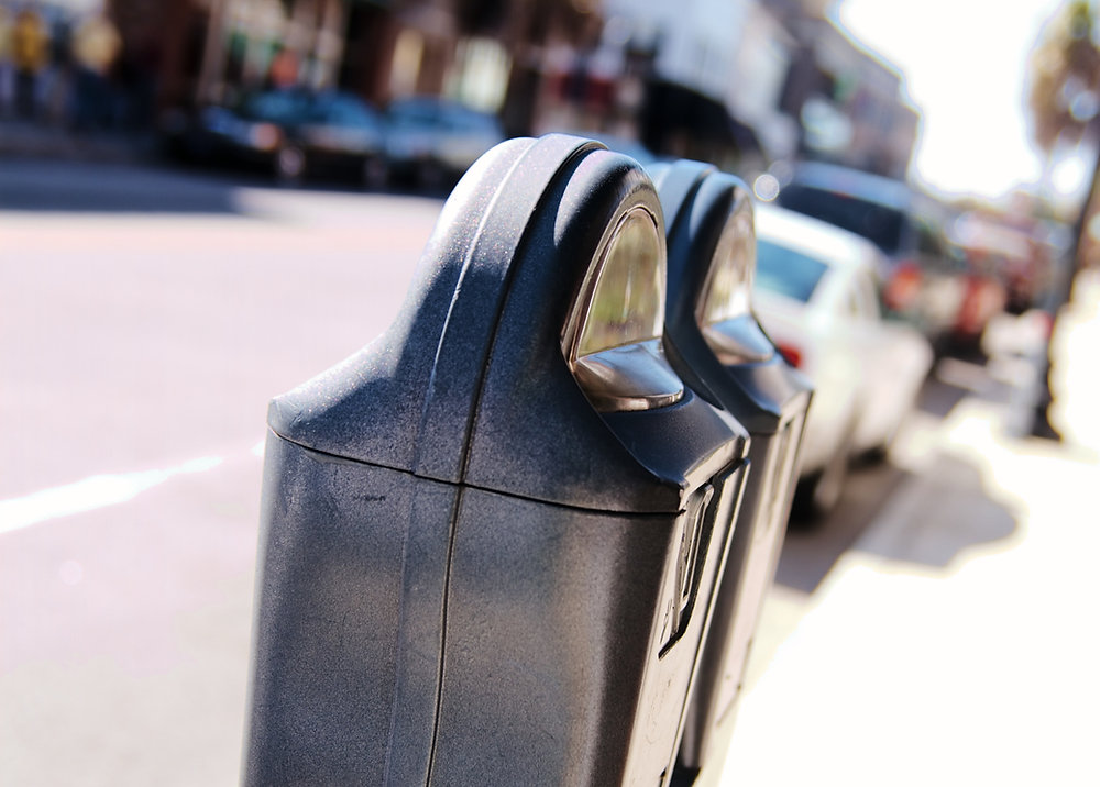 Parking meter pilot programs for downtown