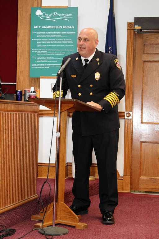 Wells named new Birmingham fire chief