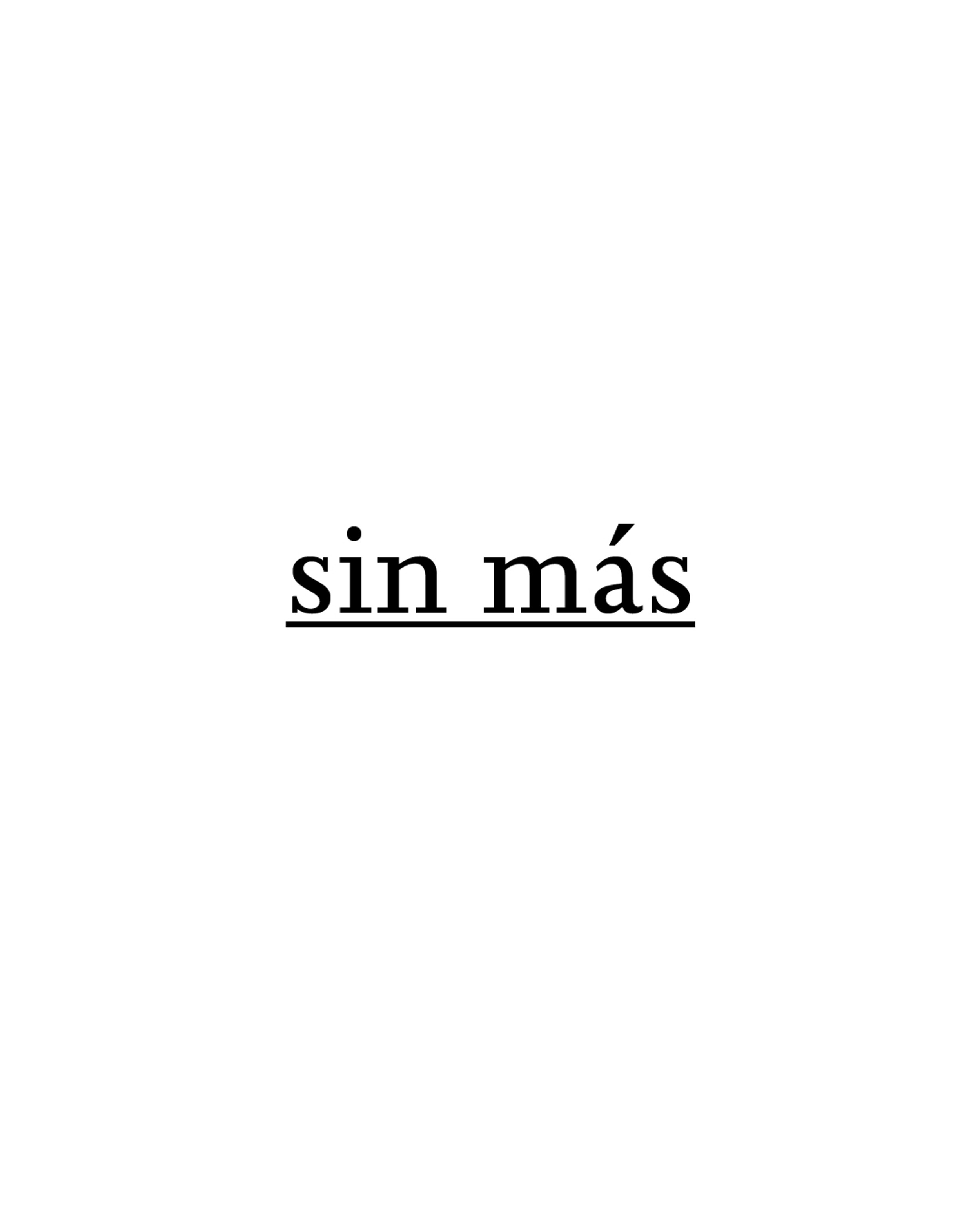 Sin más | medio de actualidad