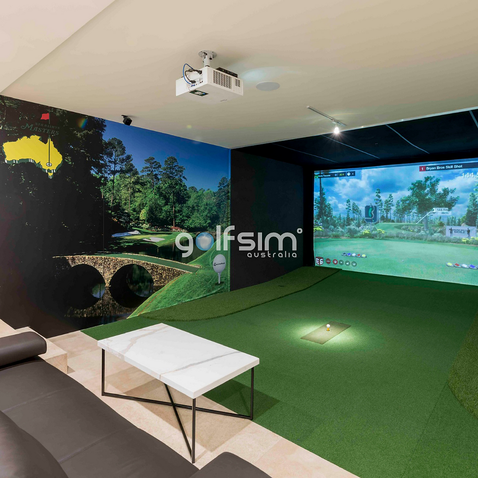 Golf Simulator & Bar Design Inspiration: Ideas for Every Space