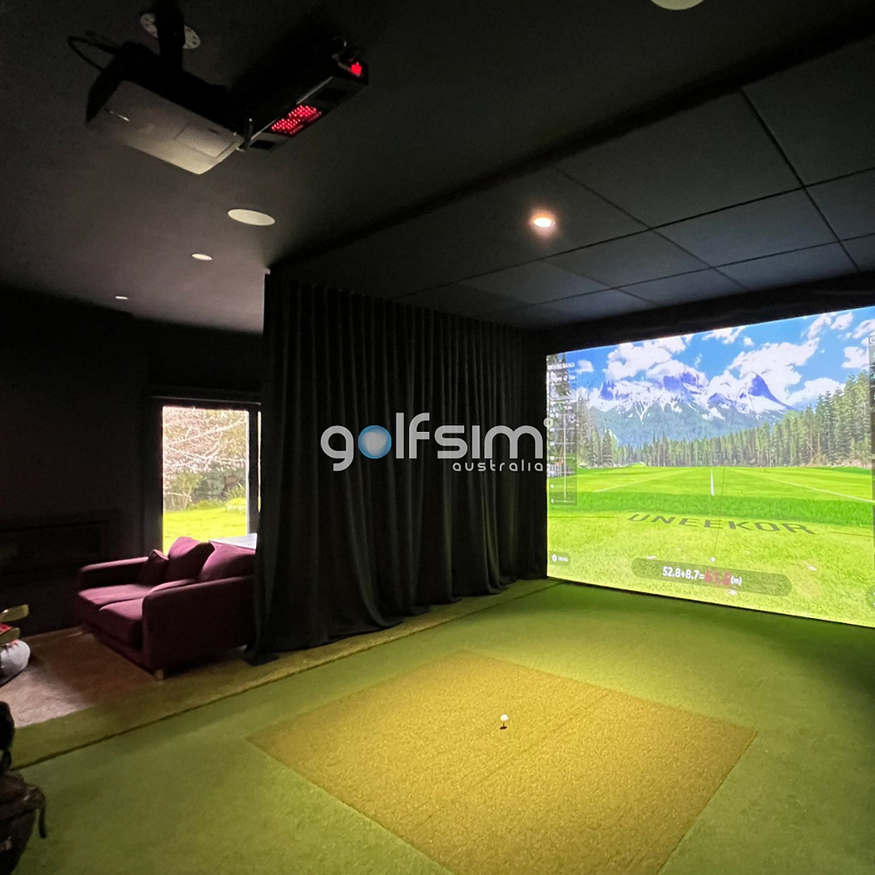 Golf Simulator & Bar Design Inspiration: Ideas for Every Space