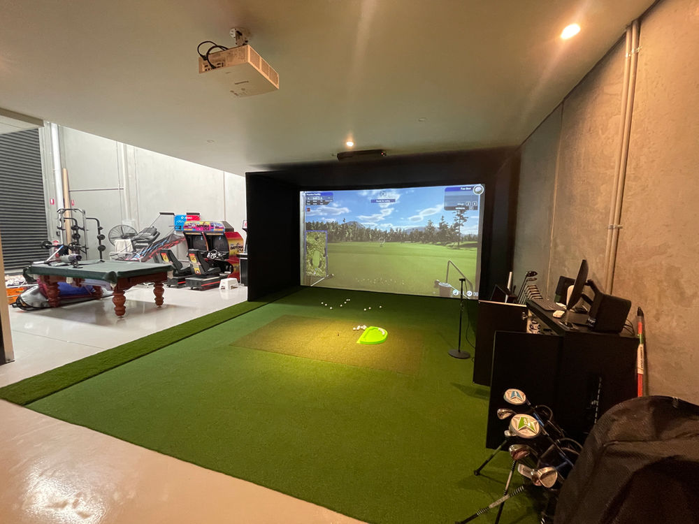 Room design and build | DIY GolfSIM