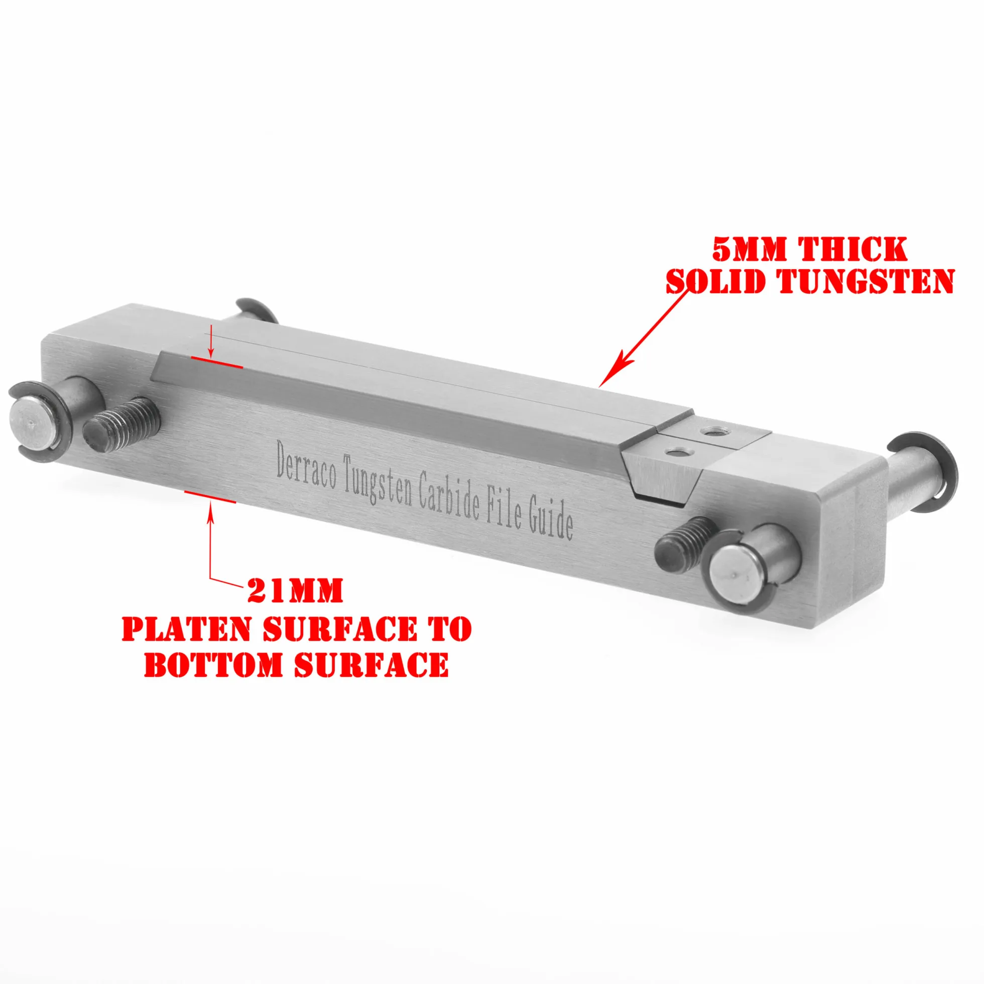 Tungsten Knife Making File Guide | Derraco UK
