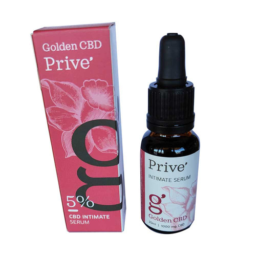 סרום ואגינלי 5% – 20 מ"ל של Golden CBD | CBD Center