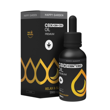 שמן CBN + CBD + CBG פרימיום 2000 mg | CBD Center