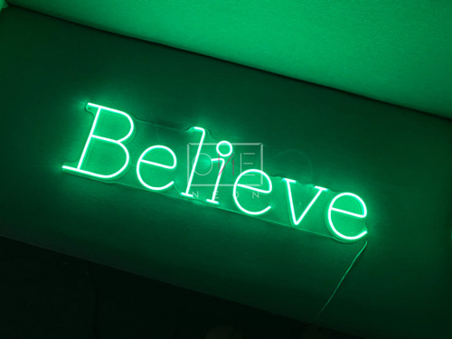 Believe | LED Neon Sign | ONE Neon Signs