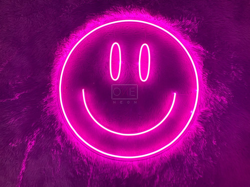 Smile Face | LED Neon Sign | ONE Neon Signs