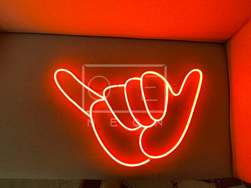 Shaka Hand | LED Neon Sign | ONE Neon Signs