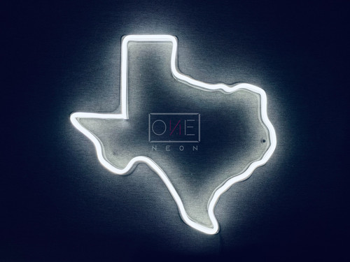 Texas State Map | LED Neon Sign | ONE Neon Signs