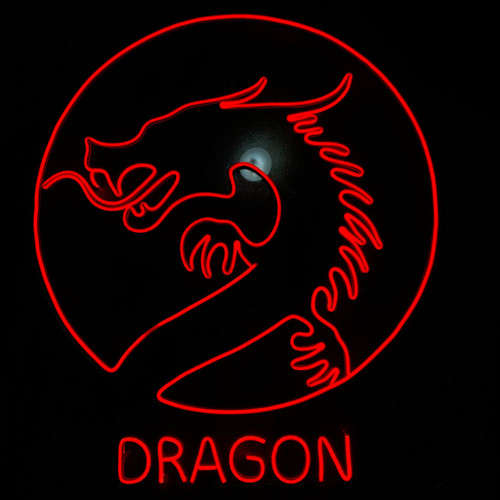 Dragon Logo | LED Neon Sign | ONE Neon Signs