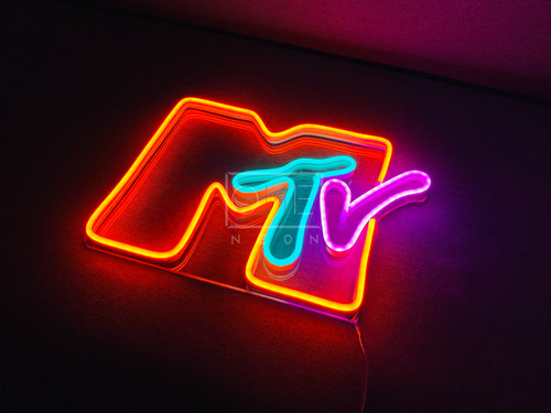 MTV Logo | LED Neon Sign | ONE Neon Signs