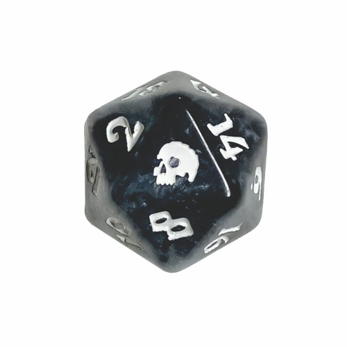 Black Death d20 Swirling Doom | Black Oak Workshop