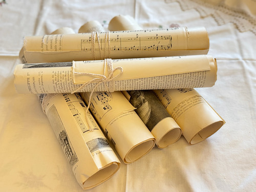 Vintage French Magazine Page Bundles | RachandBella Crafts