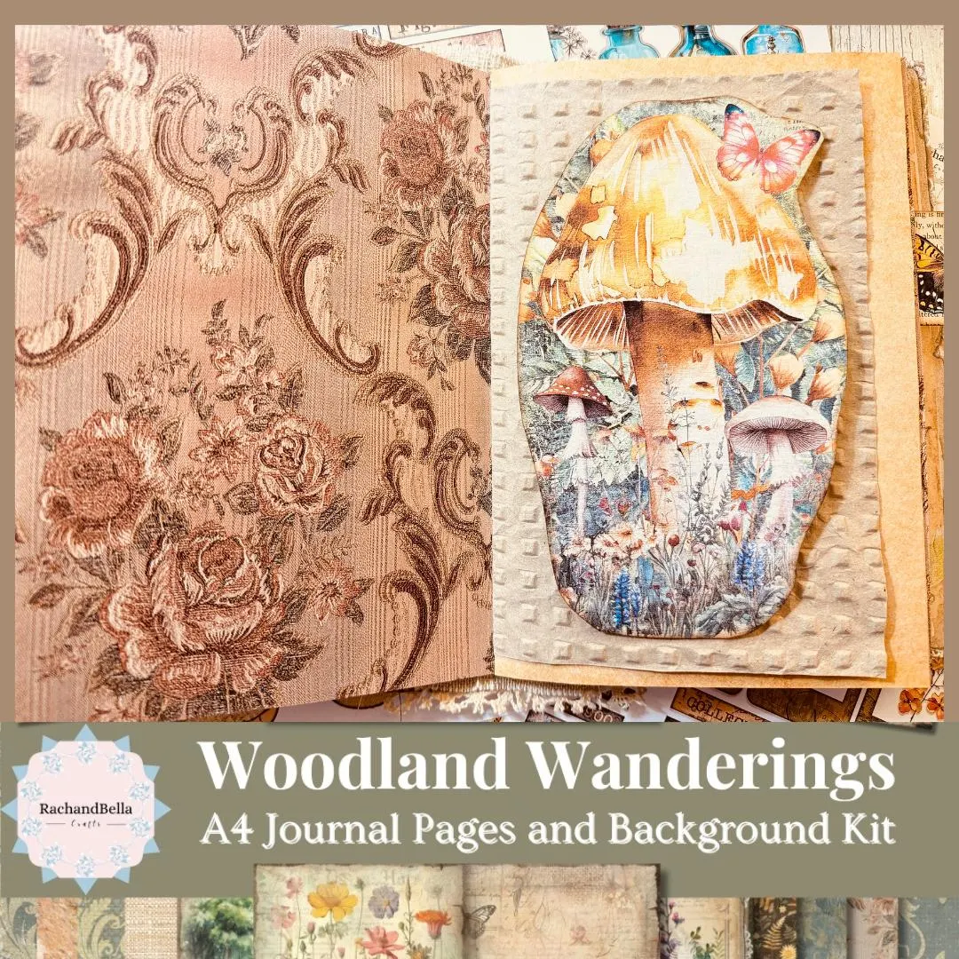 Woodland Wandering A4 & USL Journal Kit | RachandBella Crafts